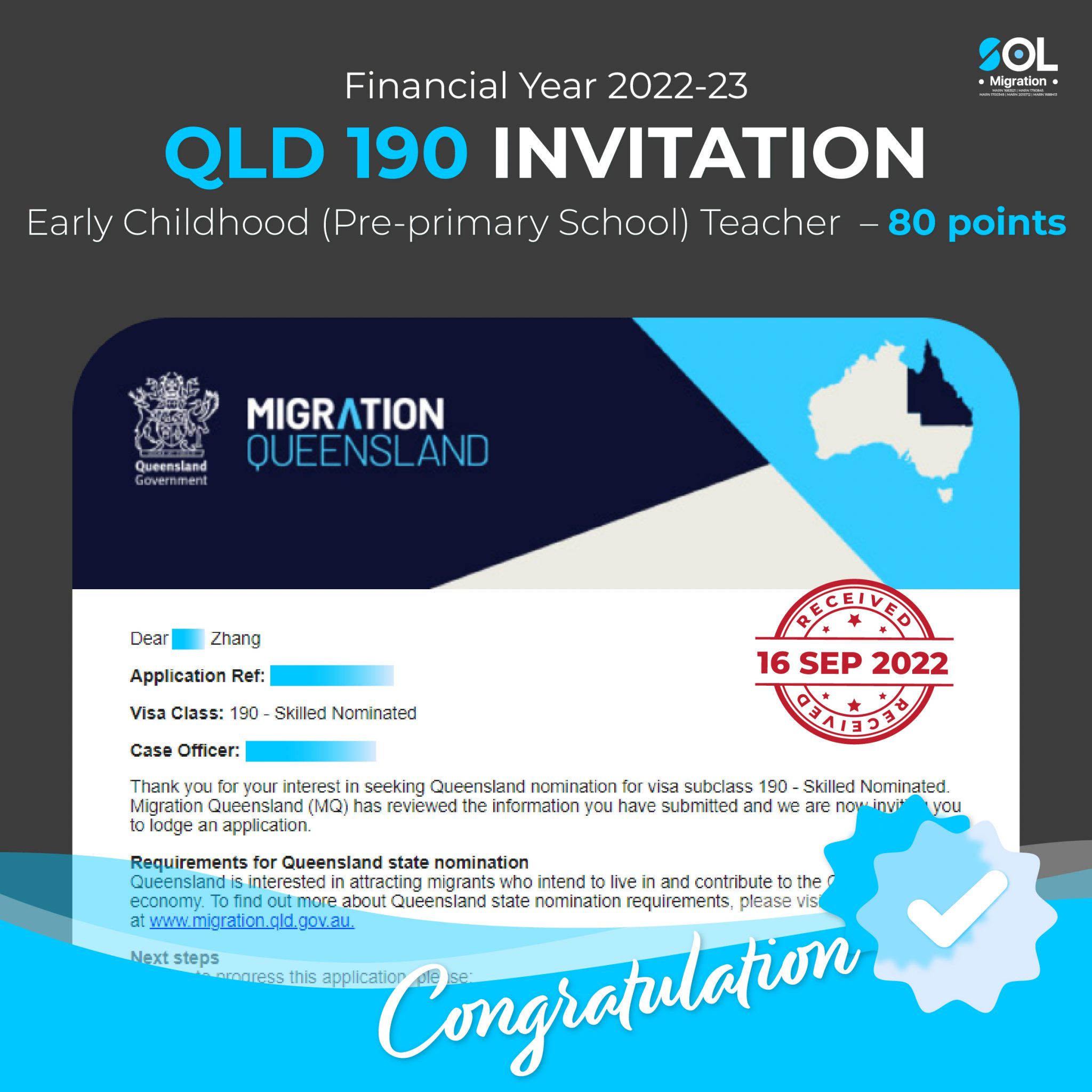 QLD Skill Migration Update 19 Aug 2022 | SOL Migration